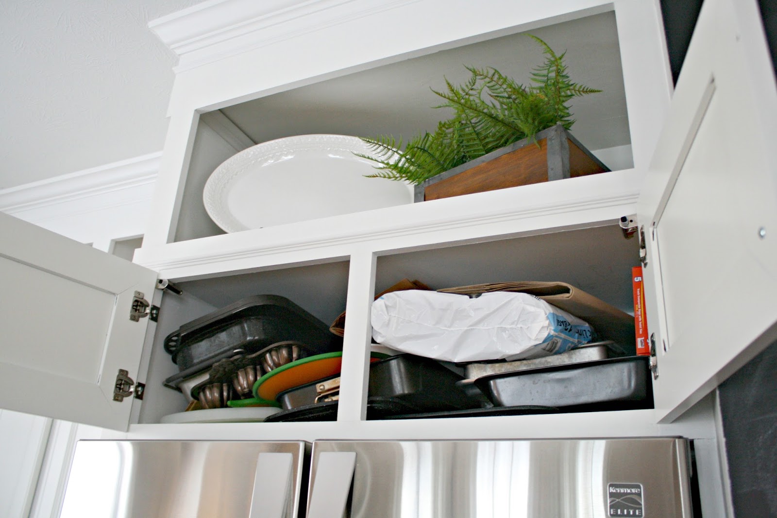 The Secret to More Kitchen Storage? Look Up! Maximize That Space Above ...